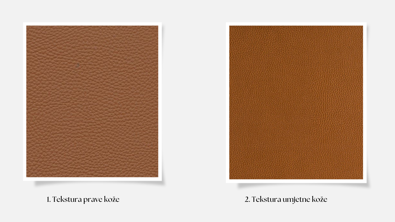 Tri velike razlike između prave i umjetne (imitacije) kože - AOB Brand ...